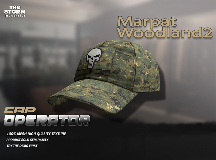 Second Life Marketplace - [TheSTORM] Cap Operator [MarpatWoodland2]